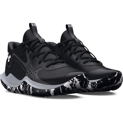 Under Armour Unisex Jet '23, (002) Black/Jet Gray/White, 8, US