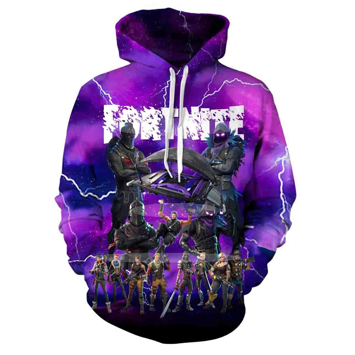 Video Game Pullover Hoodie Battle Royale Cosplay Man/Woman/Teen Loose Fit S