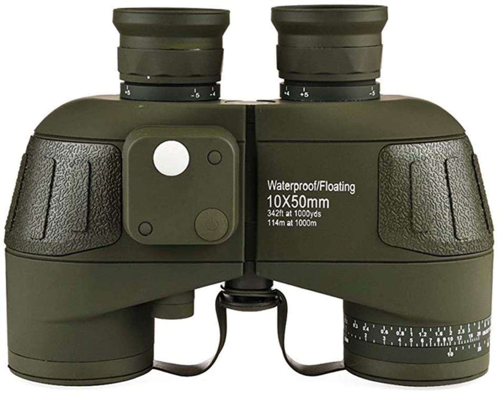 Telescope 7X50 Binoculars with Coordinate Compass for Adults Compact Hd Professional Binoculars Bak4 Prism Fmc Lens for Outdoor Outdoor Telescope