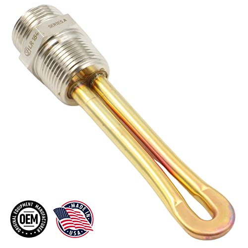 Zerostart 3500043 Engine Block Heater for Ford, Mercury, Lincoln, International, Caterpillar, Detroit Diesel, Hino, Mack, Nissan, 3/4" NPT Thread | CSA Approved | 120 Volts | 1000 Watts