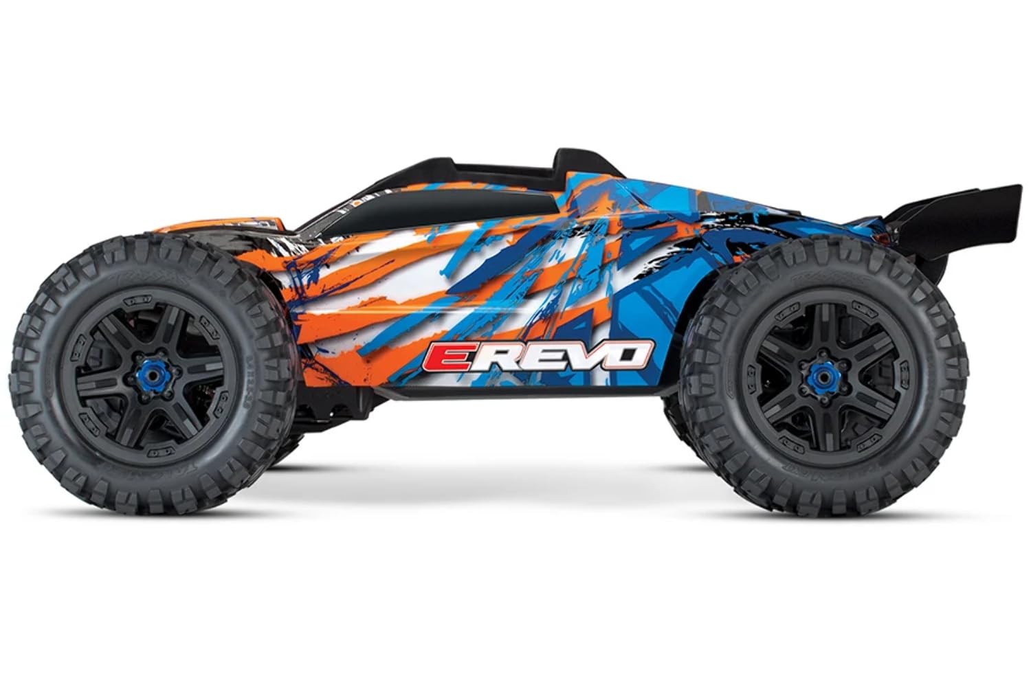 Traxxas 1/10 Scale E-Revo Brushless Racing Monster Truck, Orange