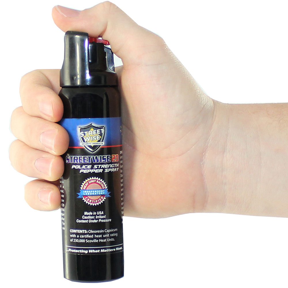 Streetwise Security Products Police Strength Streetwise 23 Pepper Spray, 4-Ounce, Twist Lock