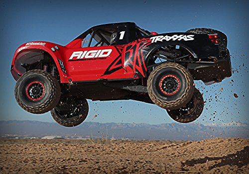 Traxxas Unlimited Desert Racer 4X4 RC Race Truck, Red