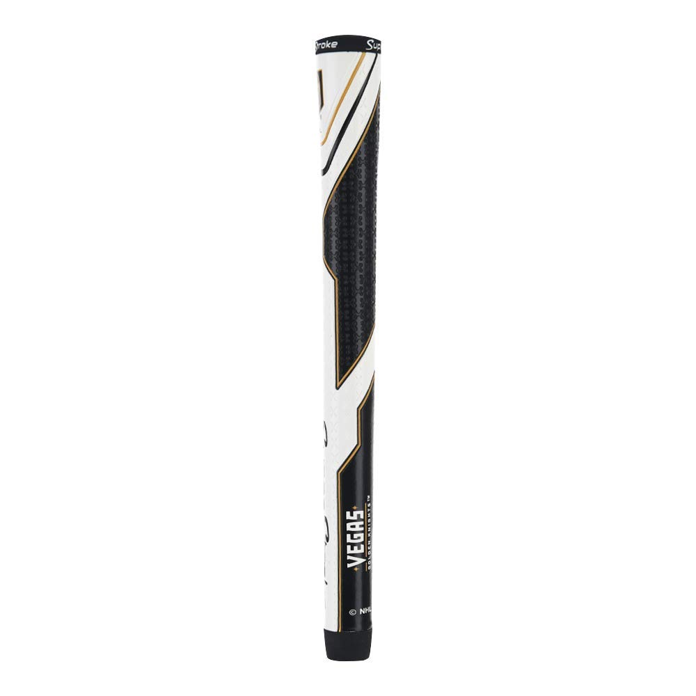 SuperStroke NHL Traxion Tour Golf Club Grip, Las Vegas Golden Knights (Standard) | Improves Feedback and Tackiness | Reduces Taper to Minimize Grip Pressure | Polyurethane Outer Layer