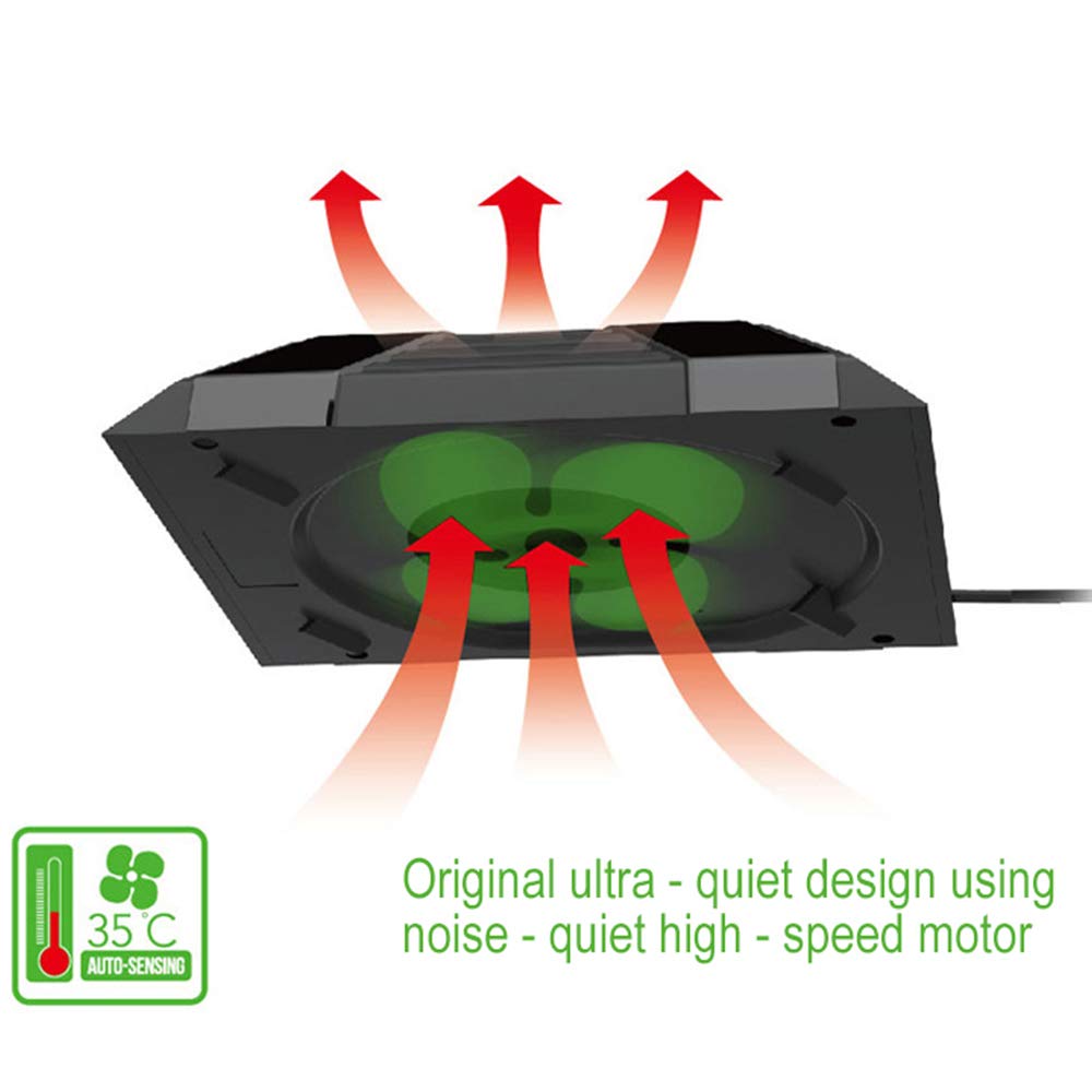 Xbox One Cooling Fan, Professional USB Powered 35℃ Auto-Sensing Cooling Fan External Cooler Fan for Xbox One Console