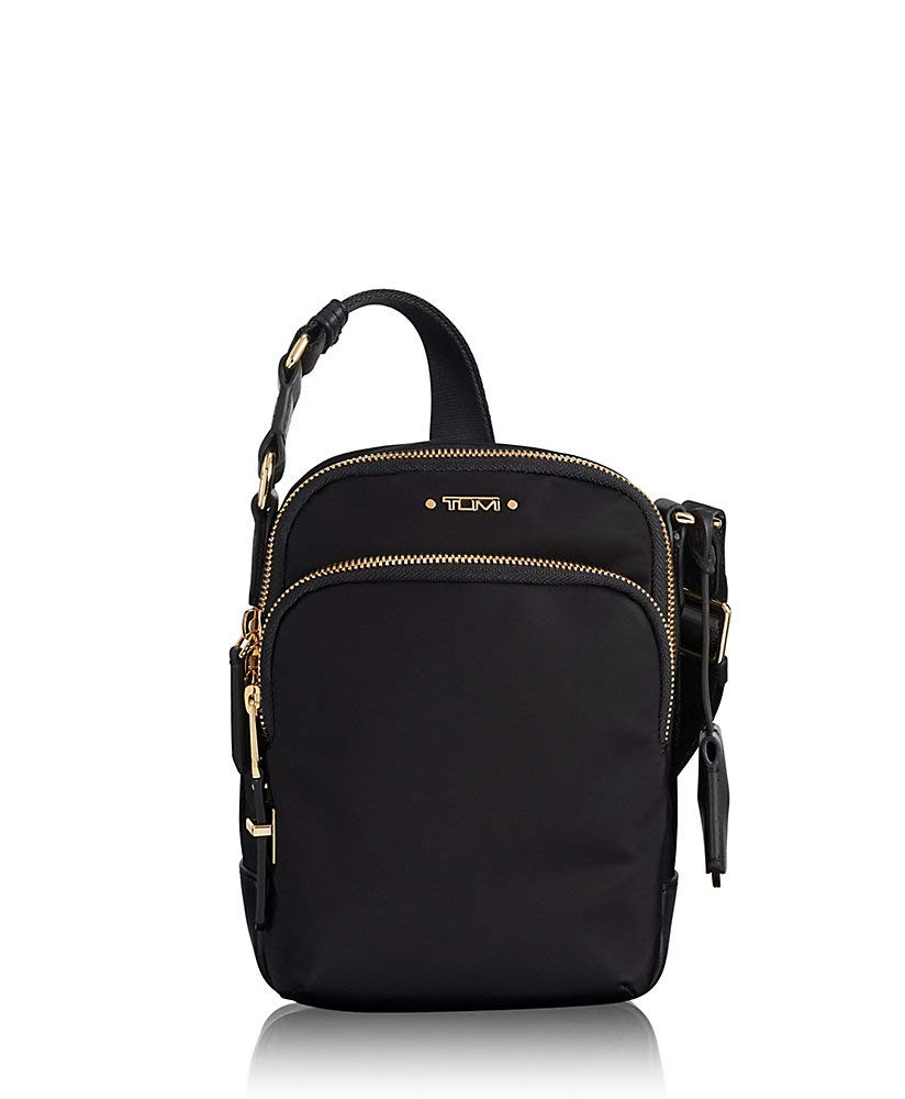 TUMI Voyageur Ruma Crossbody Bag - Chic and Practical Over-the-Shoulder Satchel for Women - Black