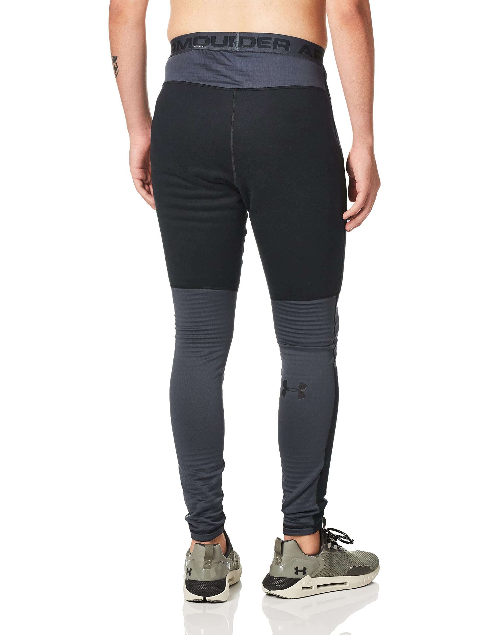 Under Armour Men's Base Extreme Leggings,Black (001)/Stealth Gray, Large