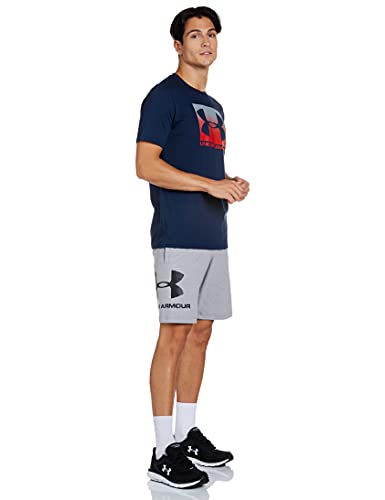 Under Armour UA Sportstyle Cotton Graphic SM STEEL LIGHT HEATHER