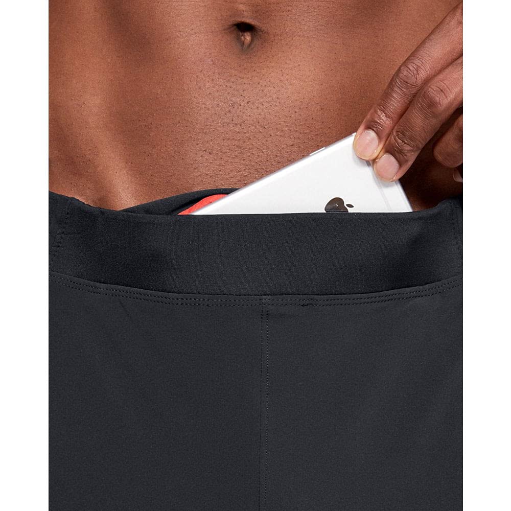 Under Armour Men's UA Speedpocket Linerless 6" Shorts XXL Black
