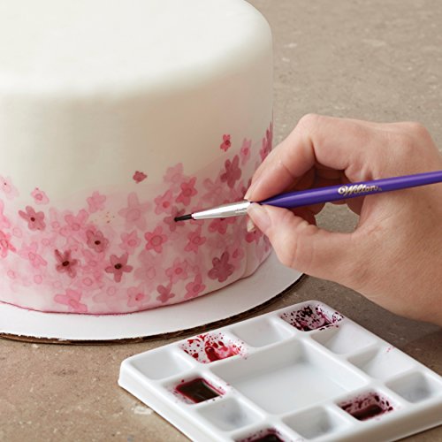 Wilton Decorate with Detail Brush Set for The Adventurous Cake Decorator, Cake Decorating Supplies