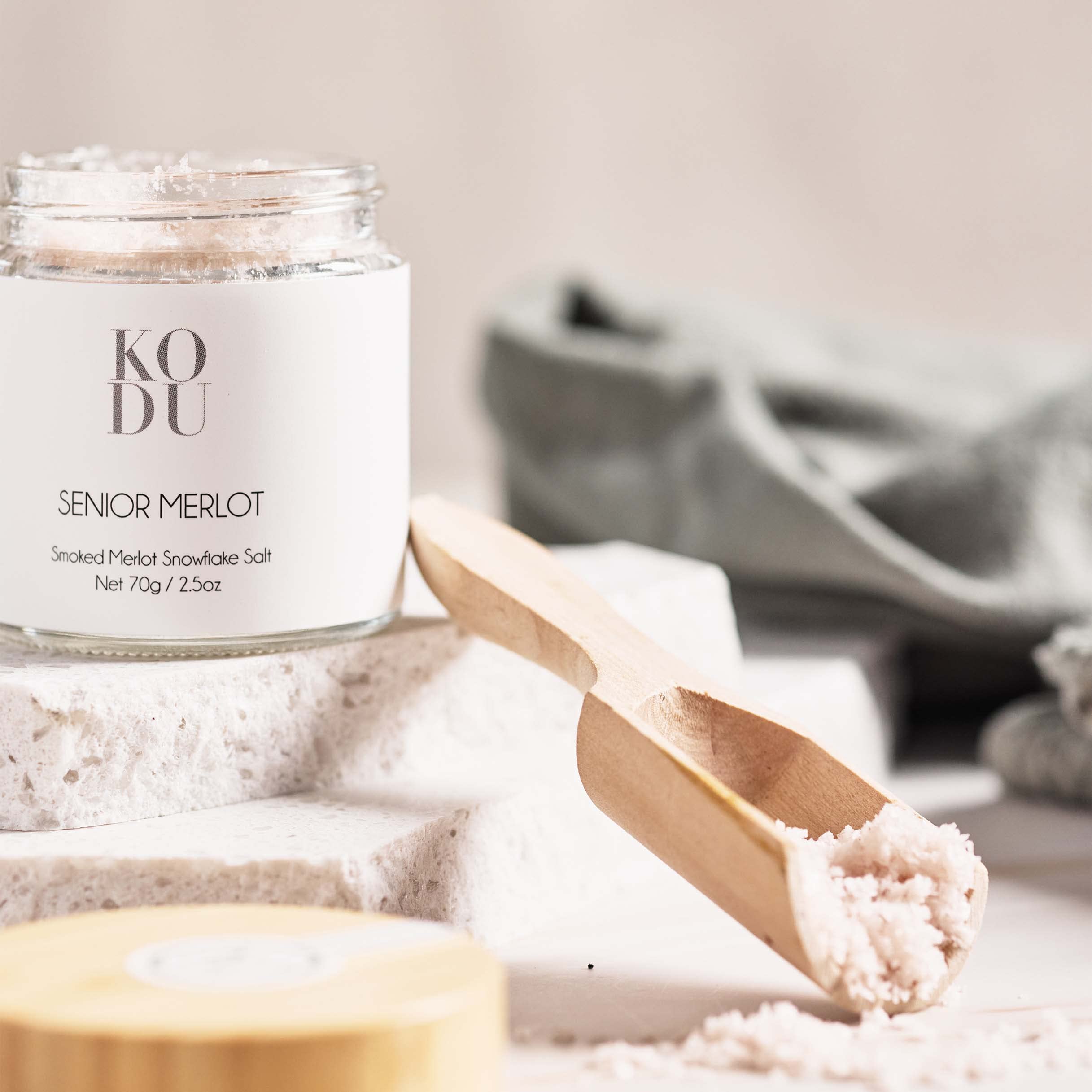 The Big Smoke 5-Pack Smoked Snowflake Salt Gift Set | Smoked Salt Variety Pack | Sampler Gift Set by KODU | Perfect Present For Foodies & Cooks