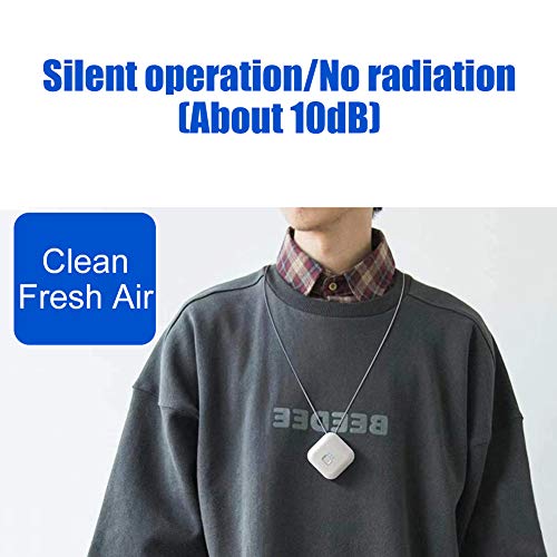 WOOLALA Air Necklace for Adult/Kids, Portable Ionizer Air Necklace 3 Millions Ions