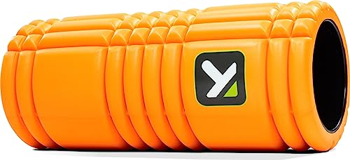 TriggerPoint GRID Foam Roller with Free Online Instructional Videos, Original (13-inch), Orange