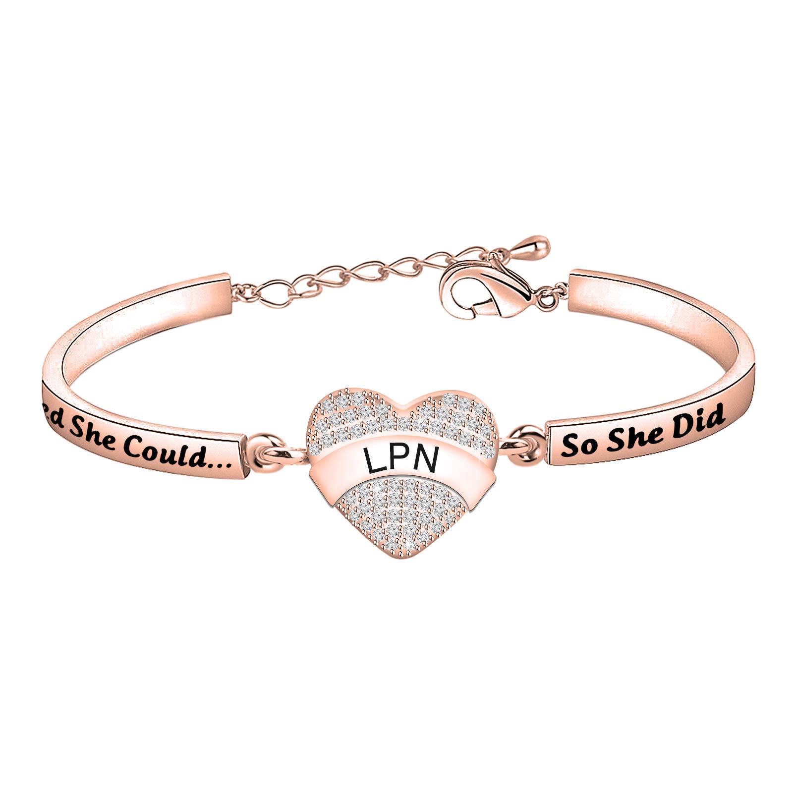 TIIMG LPN Gift Licensed Practical Nurse Gift Nursing Graduation Gift LPN Nurse Graduate Gift She Believed She Could So She Did Medical Graduation Gift