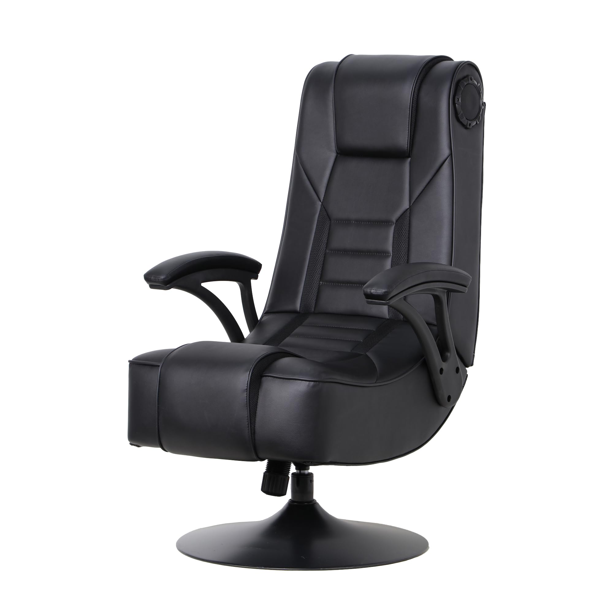 X Rocker PC Office Computer Gaming Chair Mammoth 2.1 BT Pedestal, 32.28" x 25.98" x 41.34", Black