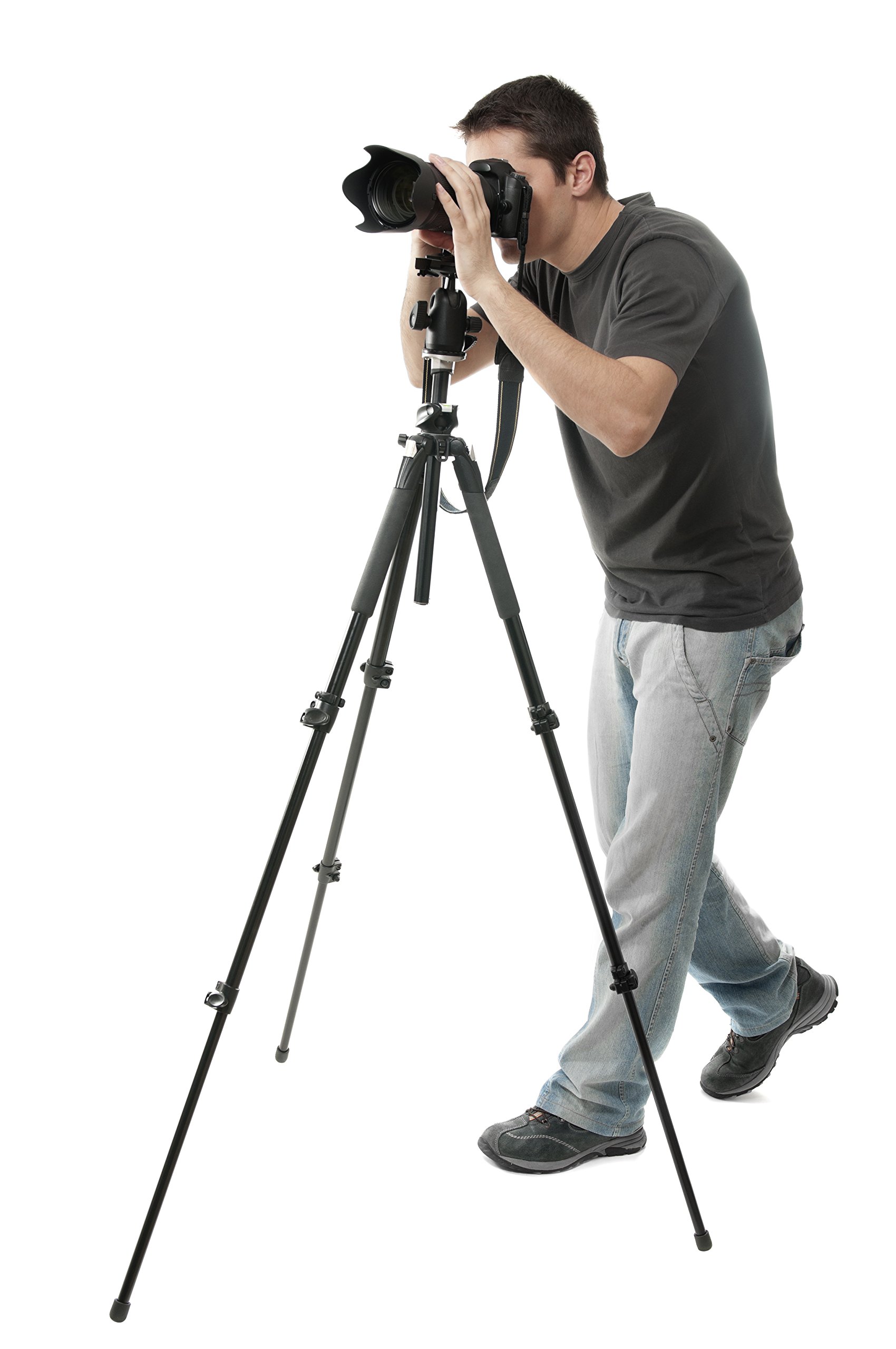 Xtech Pro Series 72� inch Tripod with Carrying Case, 3 Way Pan-Head for Canon, Nikon, Olympus, Sony, Fuji, Samsung, Panasonic, Pentax and Other Similar Digital Cameras and Camcorders
