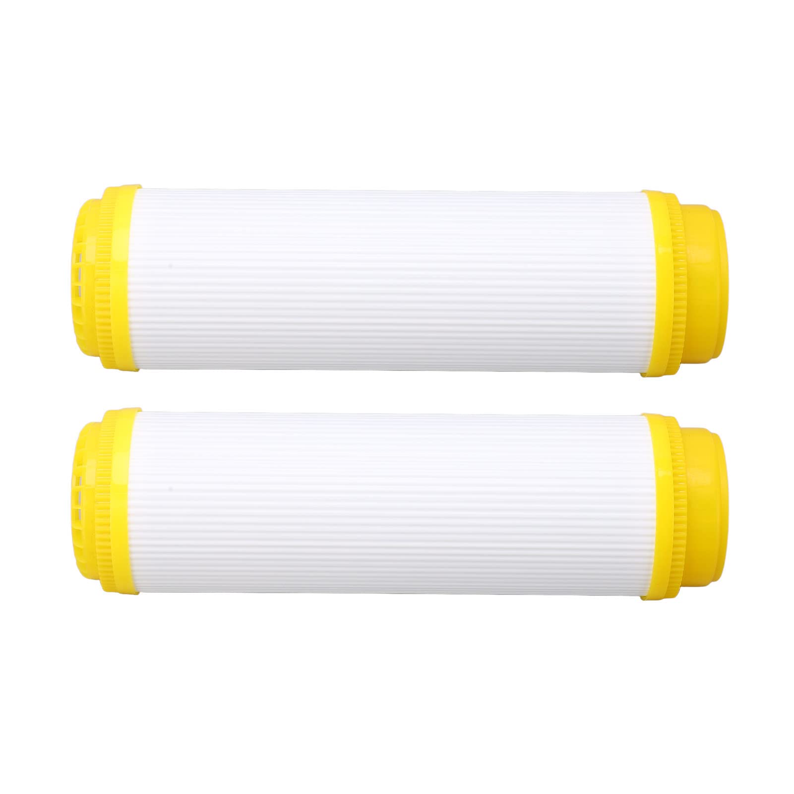 Water Filter Set, 2Pcs Water Filter Cartridge 10in Activated Carbon T33 Universal Design Set Kit for Home Water Filter Replacement Cartridge