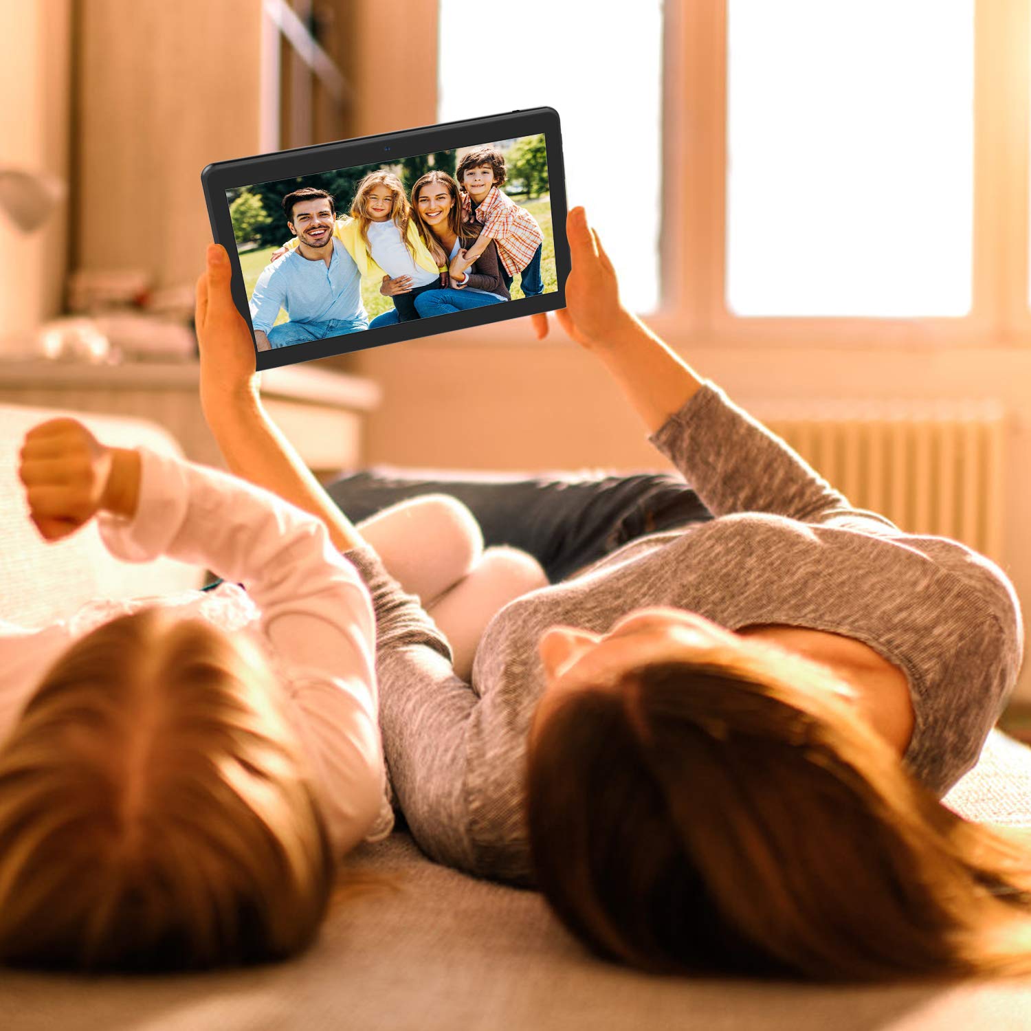Victbing Tablet 10.1 inch, 5G+2.4G WiFi, Android Tablets with, Quad Core, Dual Camera & Speaker, 16GB Storage with SD Expansion