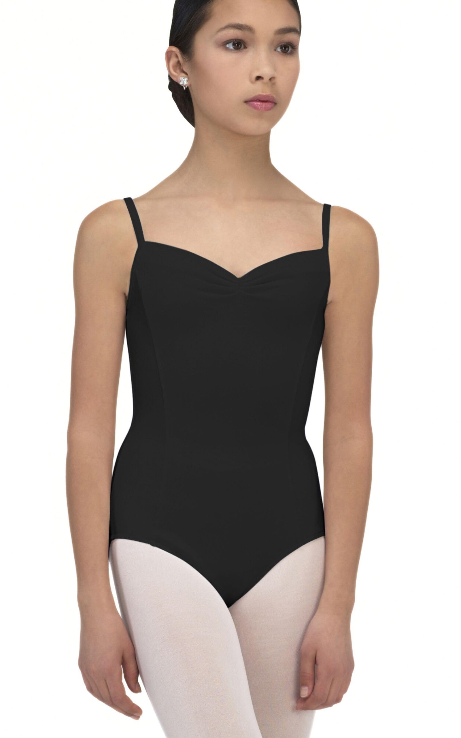 Wear Moi Ulena Leotard, Black, Medium, Cotton Elasthan (ULENMBLA)