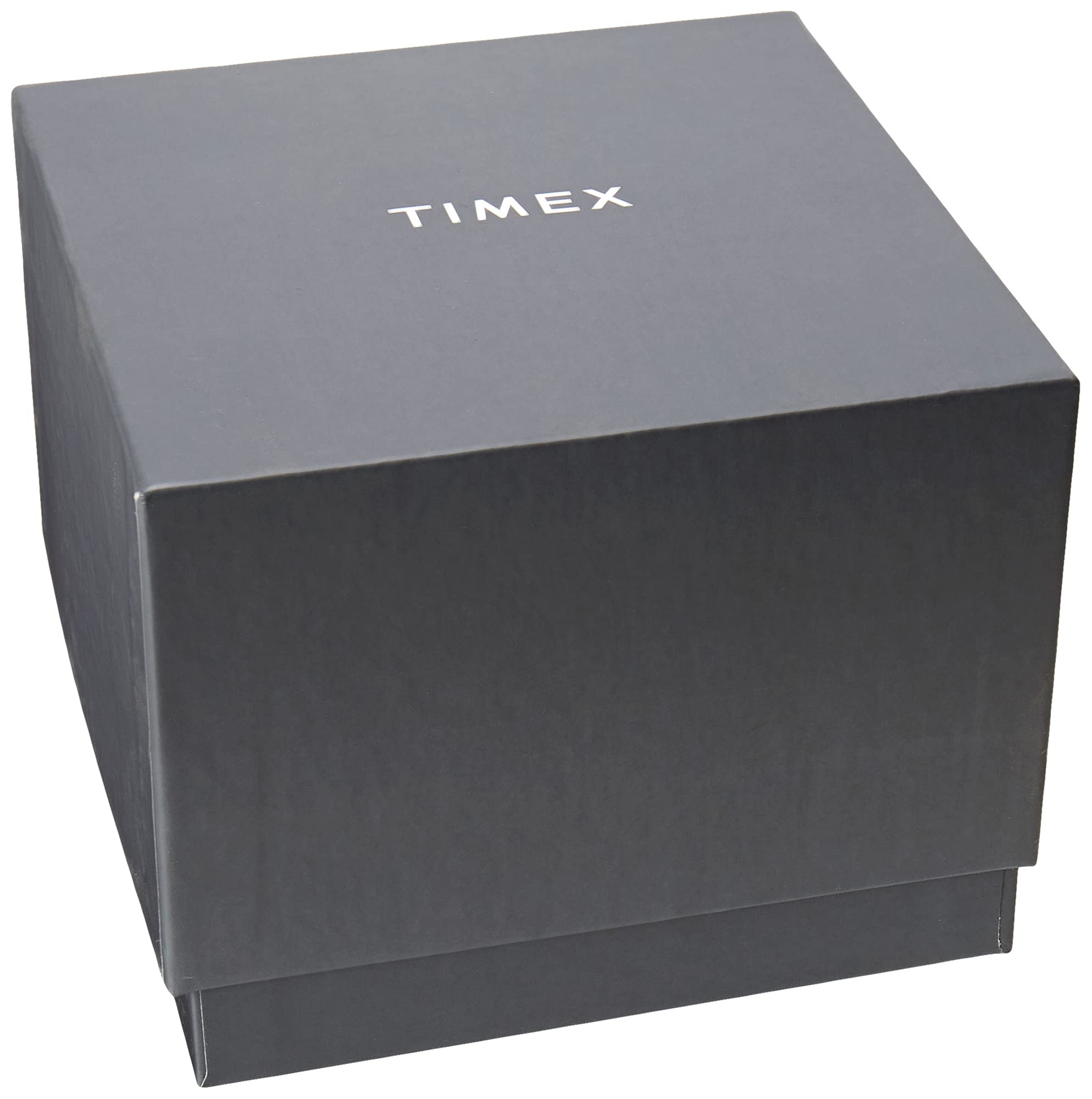 Timex Men's Norway 40mm Watch โ Blue Dial & Black Case with Blue Genuine Leather Strap