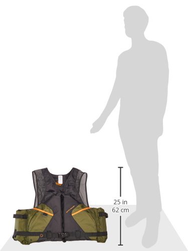 Stearns Pfd 2220 Cmft Fishing Xl Grn C004 2000013803