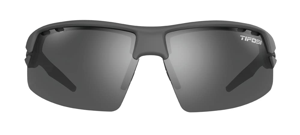 Tifosi Crit Polarized Fototec, Matte Gunmetal with Smoke Polarized Fototec lenses