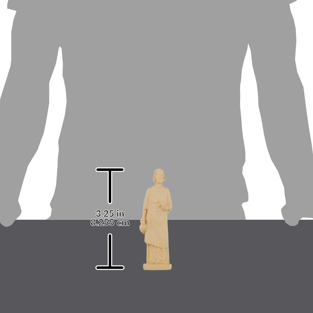 VILLAGE GIFT IMPORTERS 3" Saint Joseph Statue | Home Seller Kit | 1 or 5 Pack | Durable and Detailed Resin Material | Real Authentic Tradition | Comes with Burial Instructions (Home Seller (1 Pack))