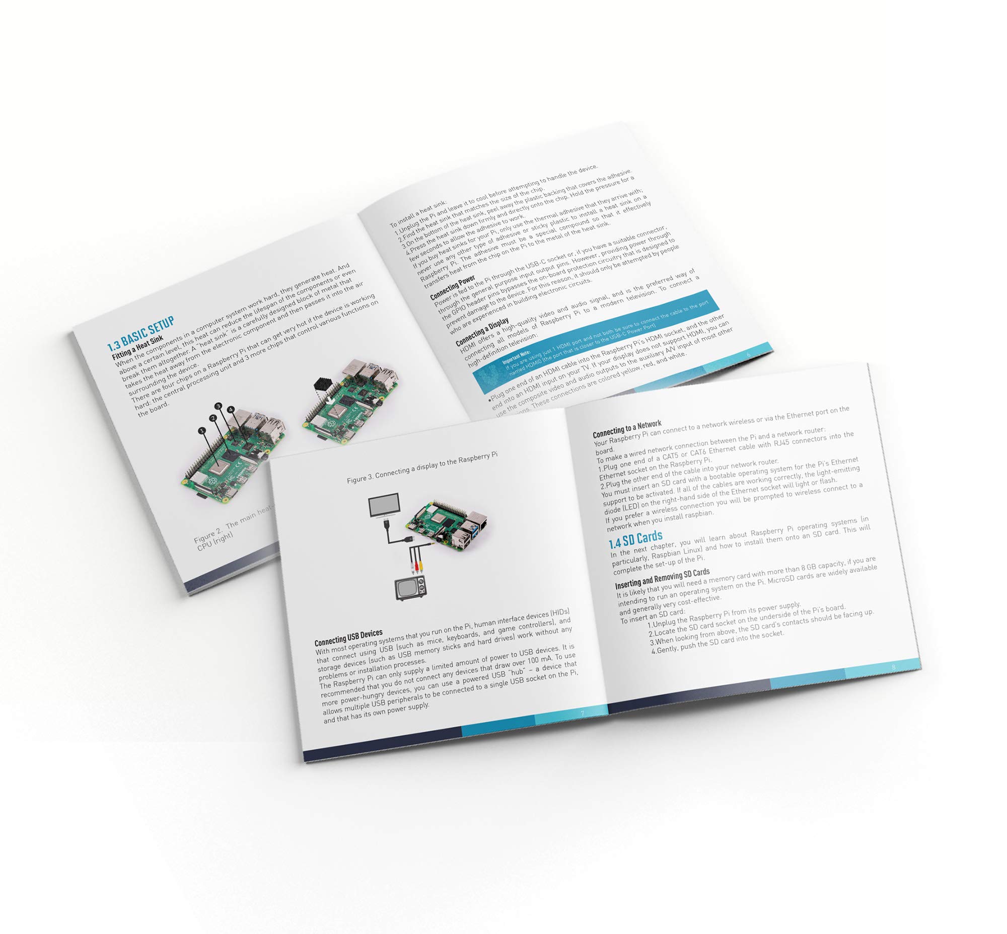 Vilros Raspberry Pi 4 Complete Starter Kit- Includes Raspberry Pi 4 Board, Fan Cooled Case, 64GB Preloaded Micro SD Card and More (8GB, Black Case)