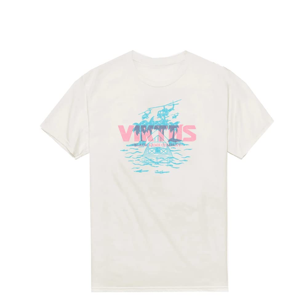 VIKTOS Men's Bongson Breakup Tee T-Shirt, Natural, Size: Small
