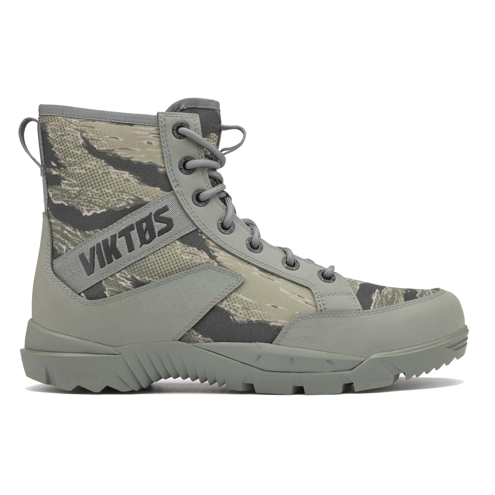 VIKTOS Men's Johnny Combat OPS Tiger Tactical Boots | Durable Water-Resistant Lightweight Mid-Height Outdoor Combat Boots, Size: 9