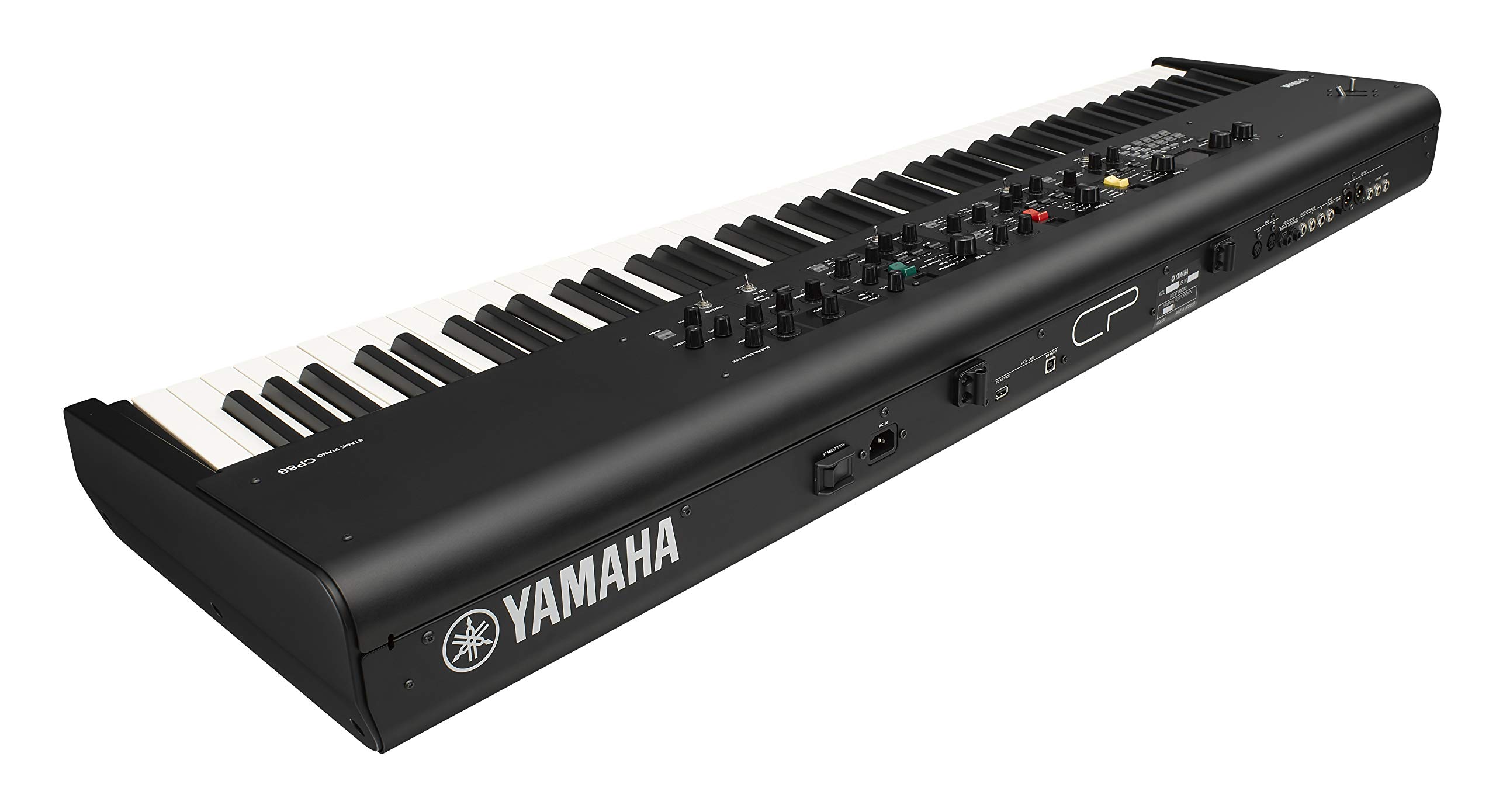 Yamaha CP88 88-Key Graded Hammer Action Stage Piano with Sustain Pedal(Black)