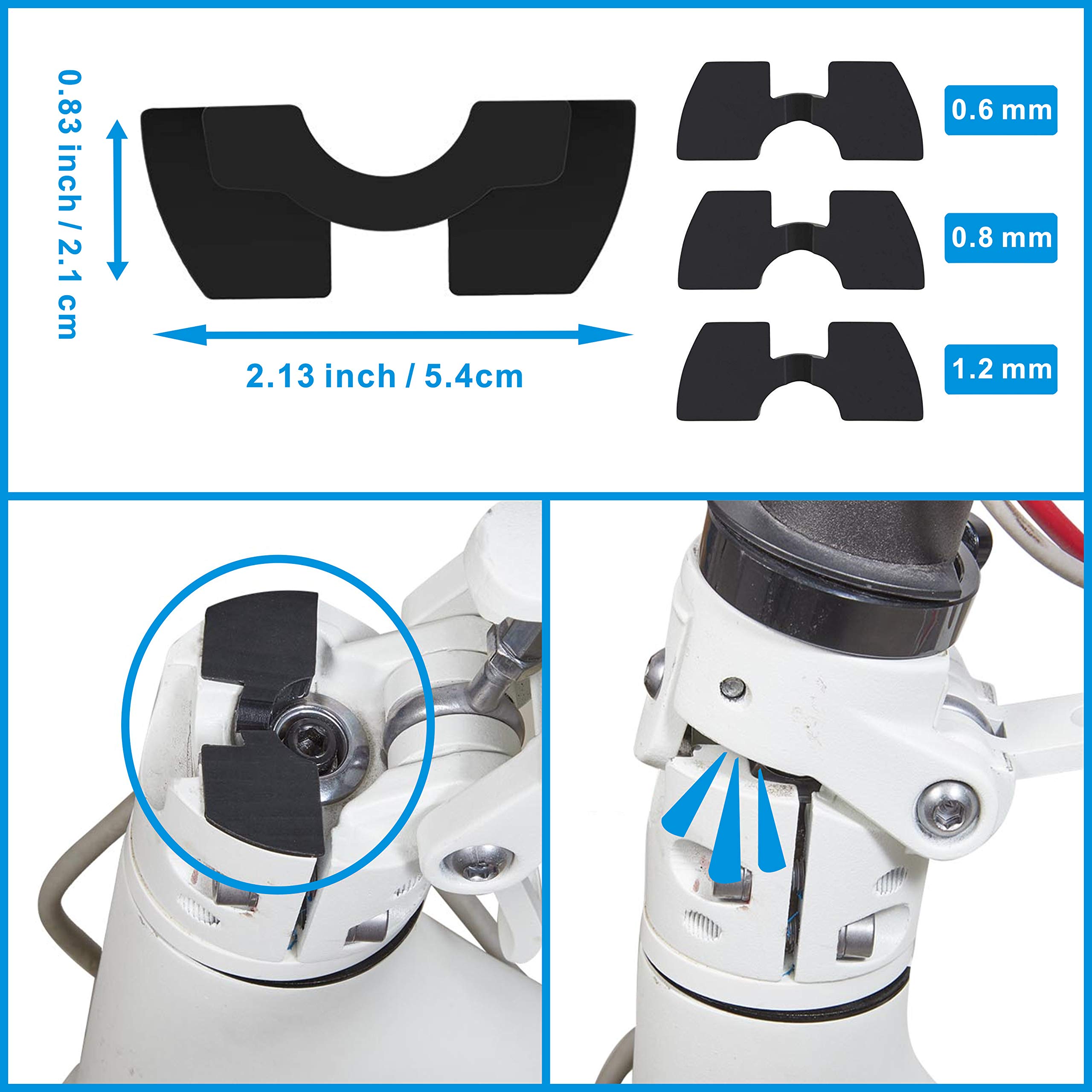 Yungeln Rear Mudguard Scooter Fender Bracket Scooter Replacement Accessory Support Mudguard Bracket Fender Compatible for Xiaomi M365/Pro 1S Scooter Black