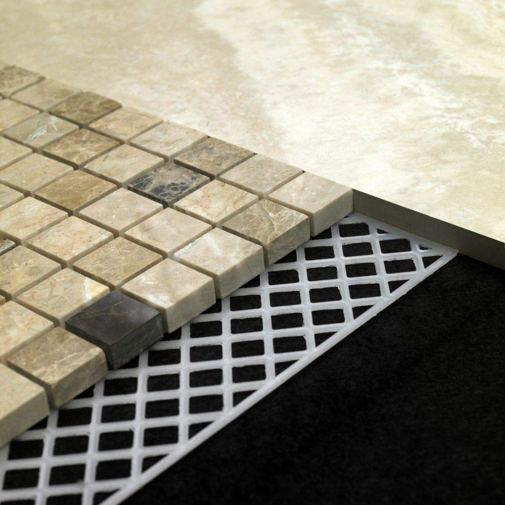 Uni-Green Mosaic Tile Mesh Back for Mosaic Installation in Kitchen & Bathroom 12X12"(11pcs/Pack)