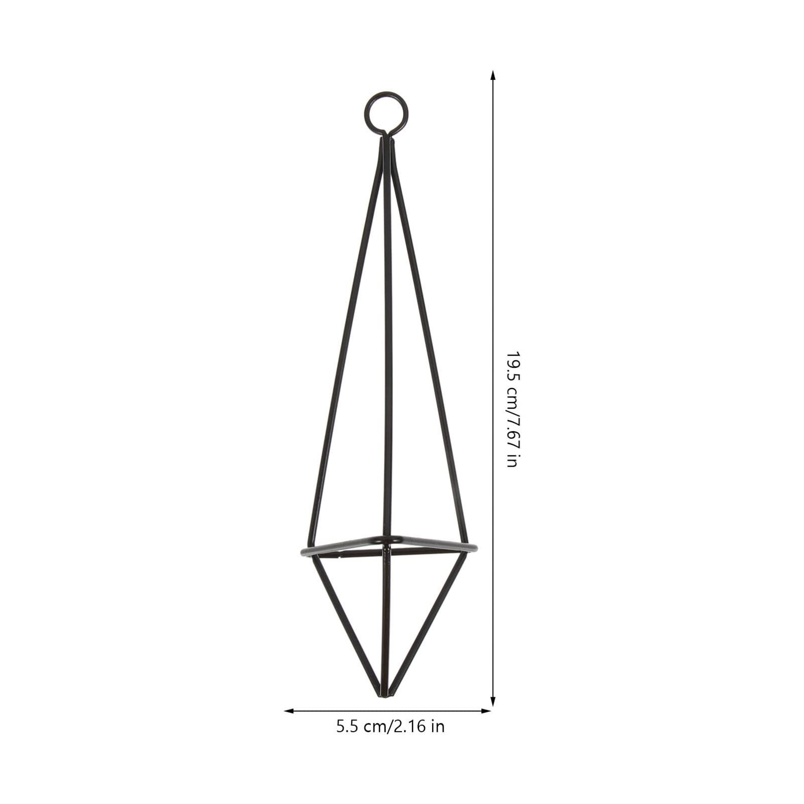 UPKOCH 8 Pack Geometric Plant Hangers Air Plants Hanging Metal Air Plants Holders Pot Container Decoration