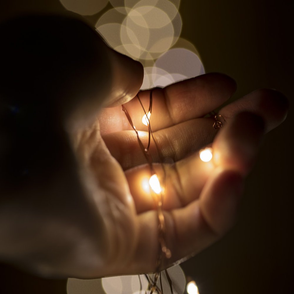 Unido Copper Wire LED Fairy String Lights, Warm White (Set of 6) Battery-Operated Indoor Outdoor Waterproof 6.5' FT. Each