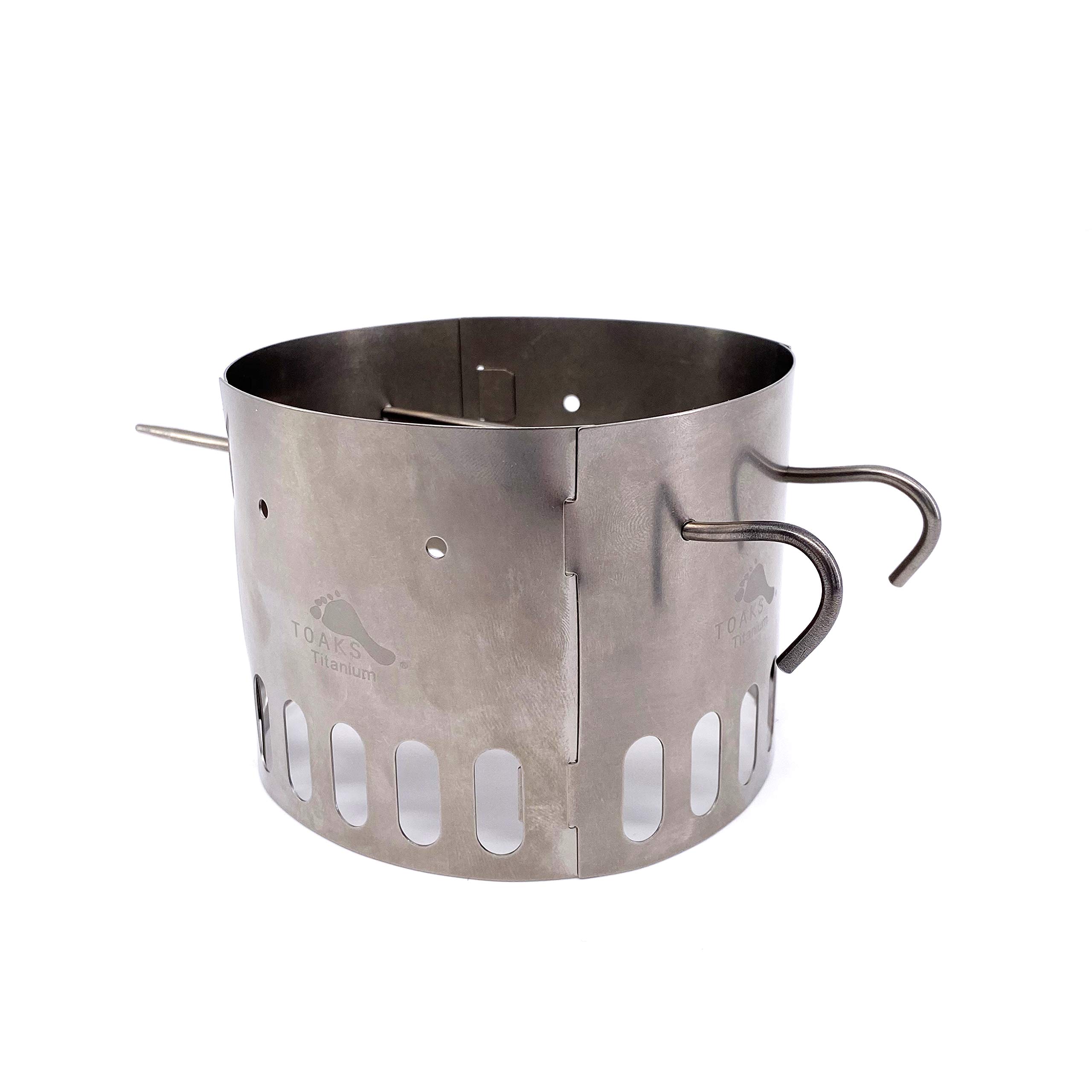 TOAKS TiStand Titanium Alcohol Stove Dual Stand & Windscreen