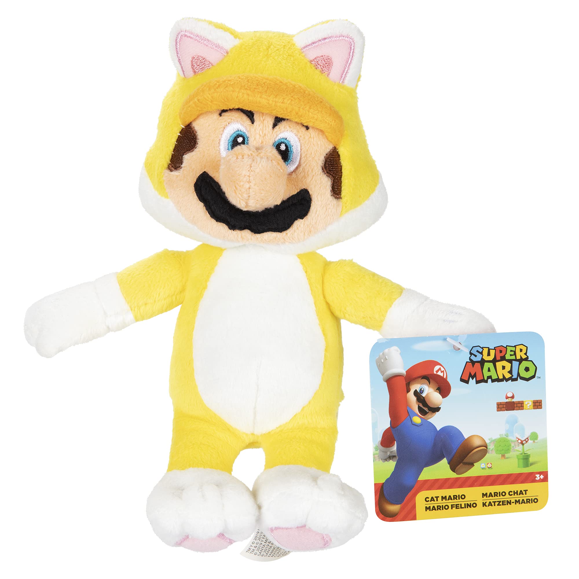 World of Nintendo Mario Bros U Cat Mario Plush