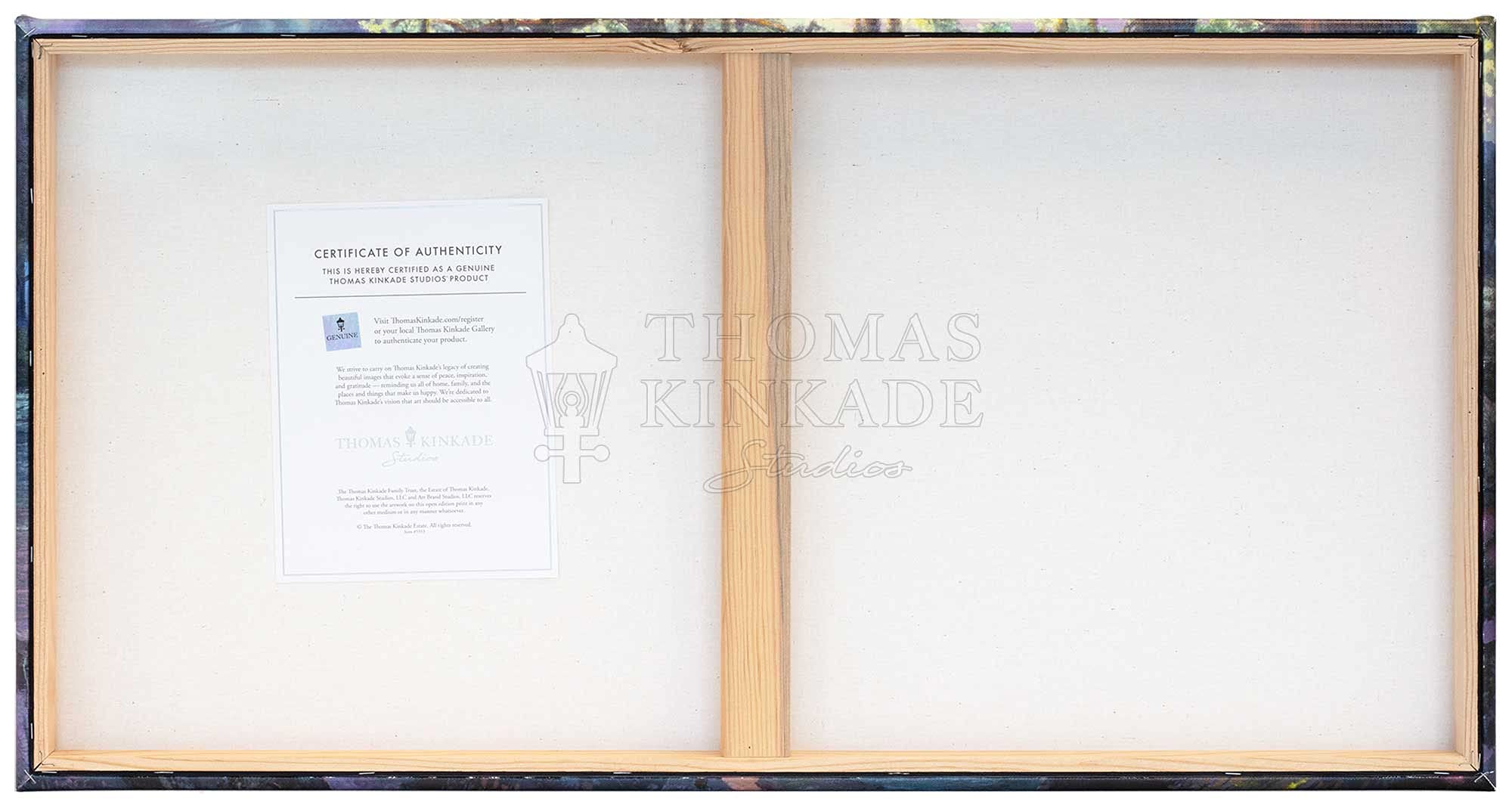 Thomas Kinkade Walk of Faith 16 x 31 Gallery Wrapped Canvas