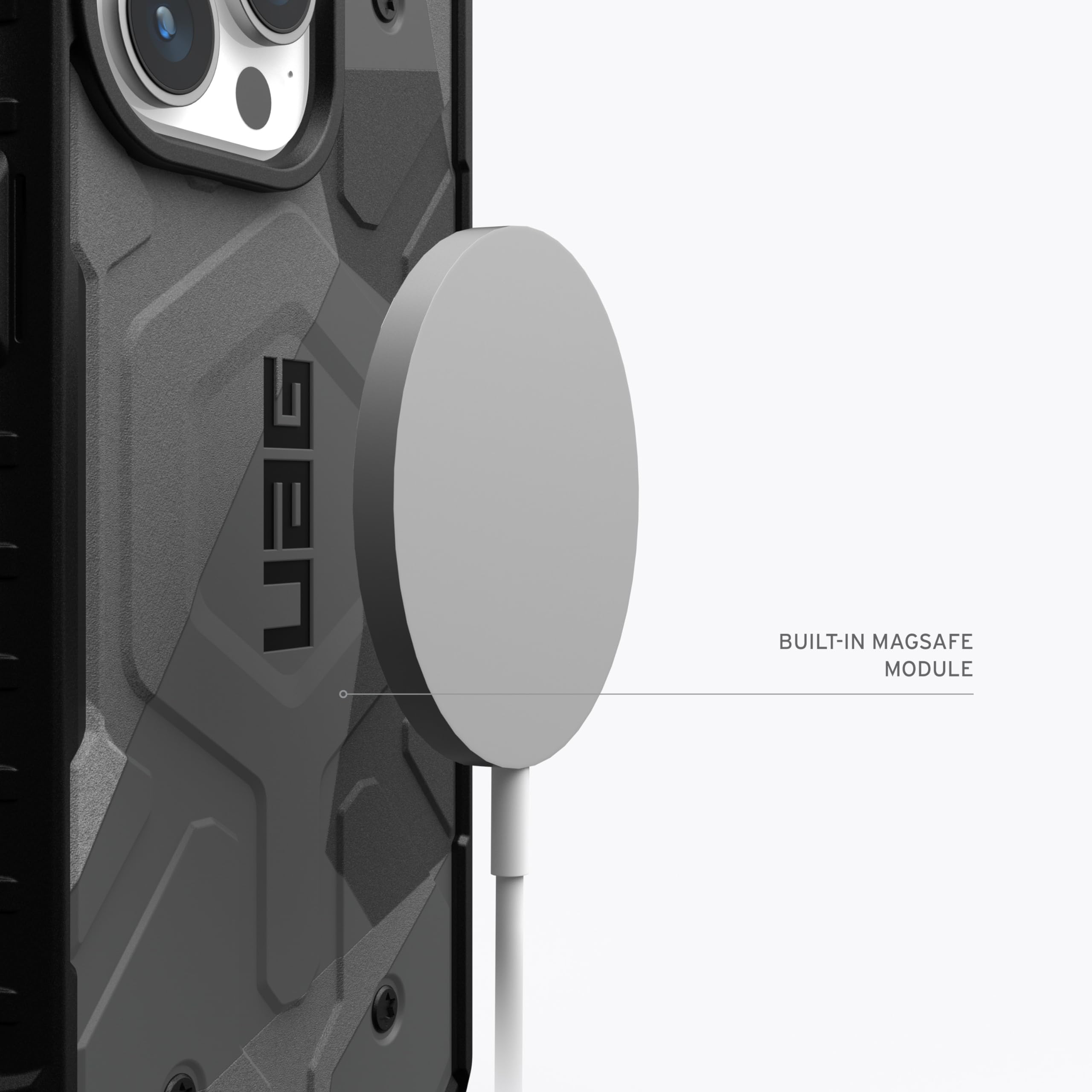 URBAN ARMOR GEAR UAG Case [Updated Version] Compatible with iPhone 15 Pro Max Case 6.7" Pathfinder SE Geo Camo Built-in Magnet Compatible with MagSafe Charging Rugged Military Grade Protective Cover