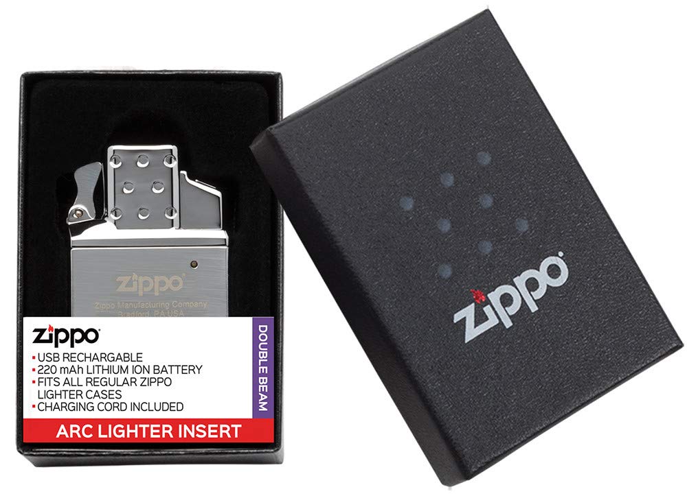 Zippo 65827 Butane Lighter Insert - Double Torch, 1.4"L x 0.5"W x 2.1"Th