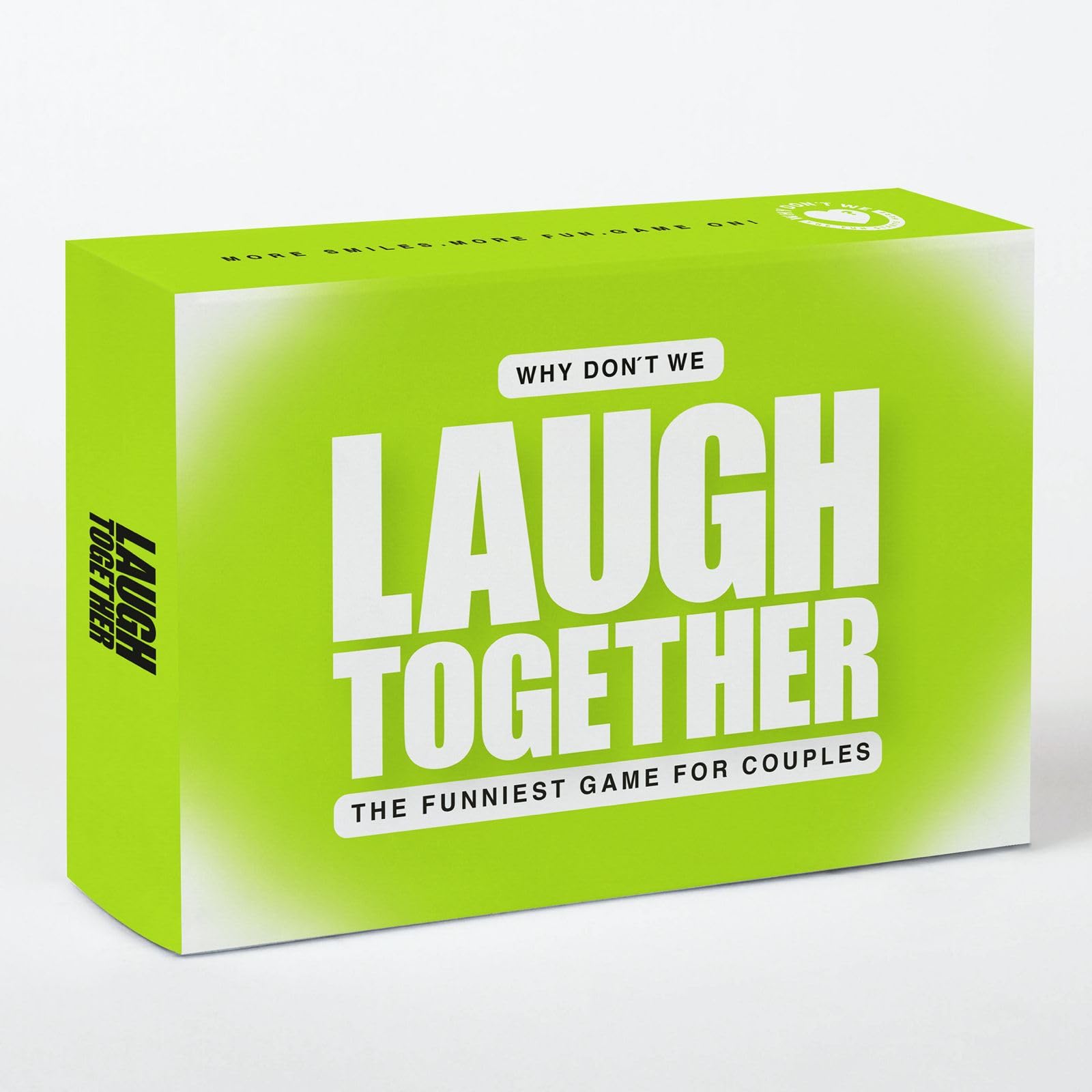 Why Don't We Laugh Together? Couples Game with 200 Cards: Talents, Games, Trivia for 2 Players