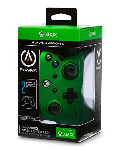 XBOX ONE enhanced wired controller- PowerA, Emerald Fade
