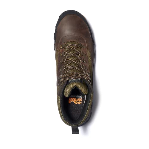 Timberland PRO mens Keele Ridge Steel Safety Toe Waterproof Industrial Hiker Work Boot, Brown, 10.5 US