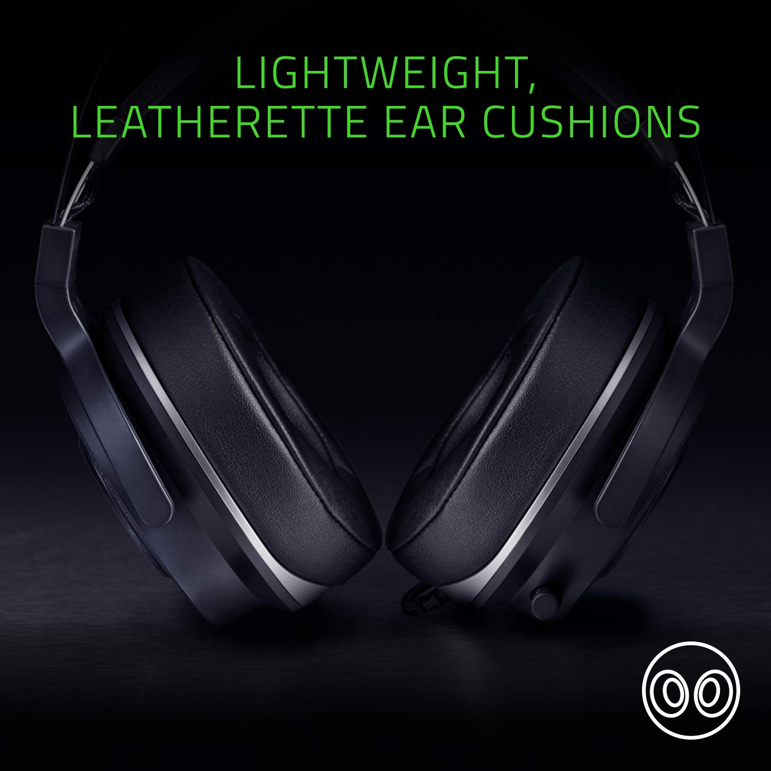 Thresher TE: 50mm Audio Drivers - Lightweight, Leatherette Ear Cushions - Unidirectional Boom Mic - Multi-Platform Compatibility - Black