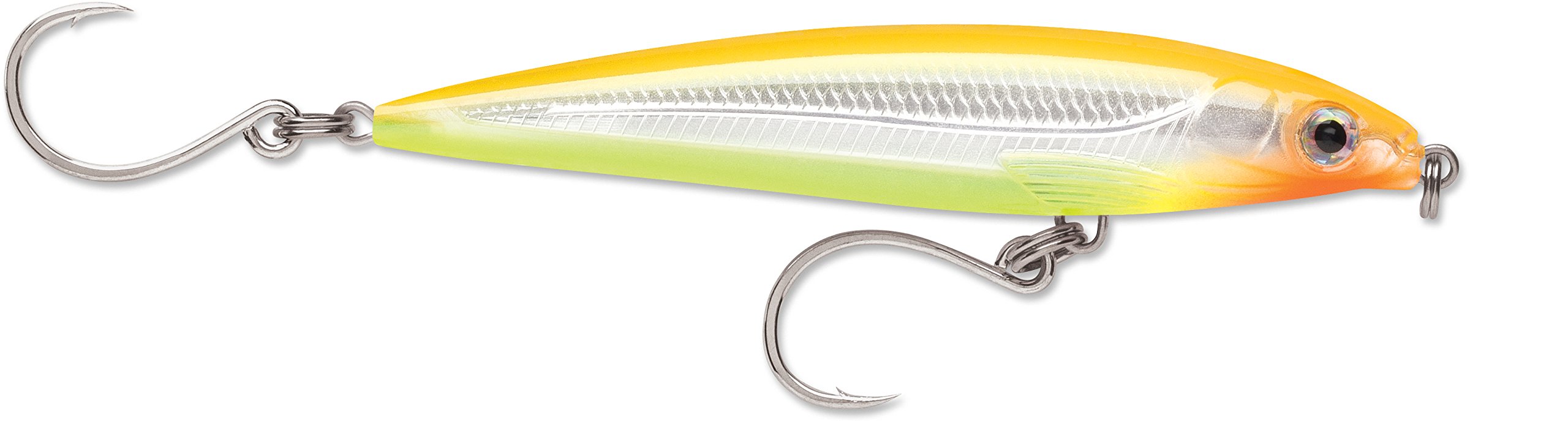 X-Rap Long Cast Shallow 12 Bone Chartreuse