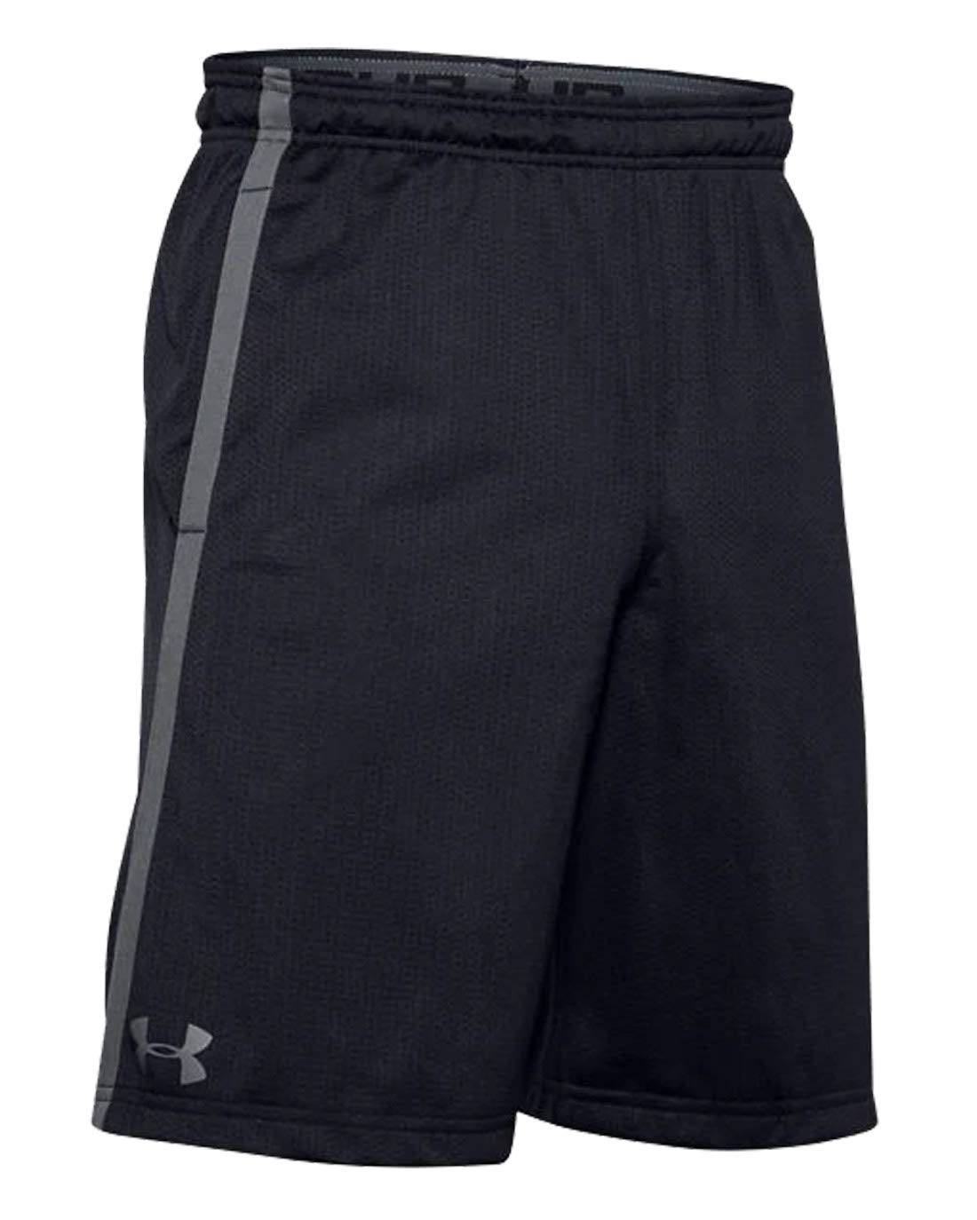 Under Armour Men's UA Tech HeatGear Athletic Mesh Shorts (XXL, Black)