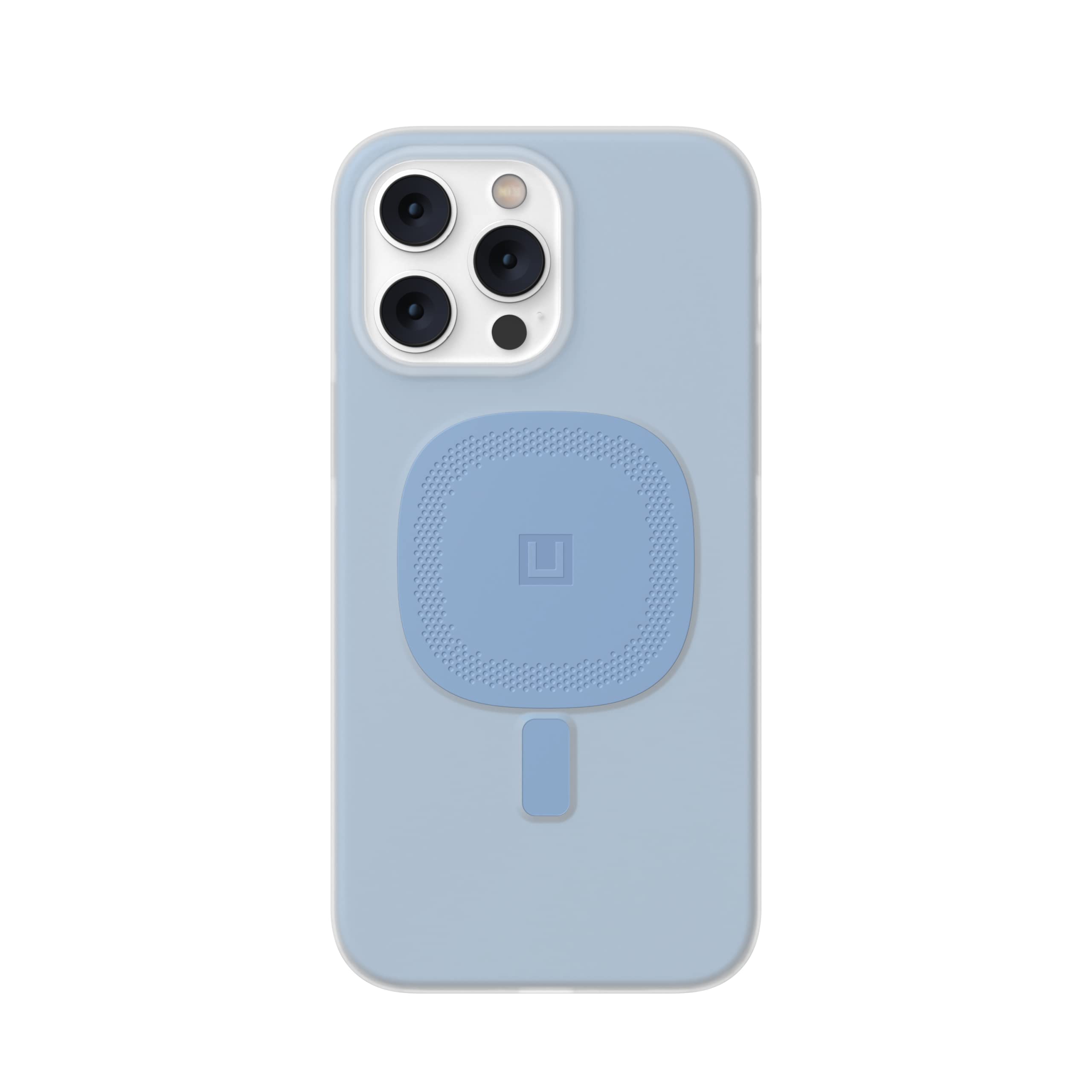 URBAN ARMOR GEAR [U] by UAG Designed for iPhone 14 Pro Max Case Blue Cerulean 6.7" Lucent 2.0 Build-in Magnet Compatible with MagSafe Charging Slim Lightweight Opaque Protective Cover