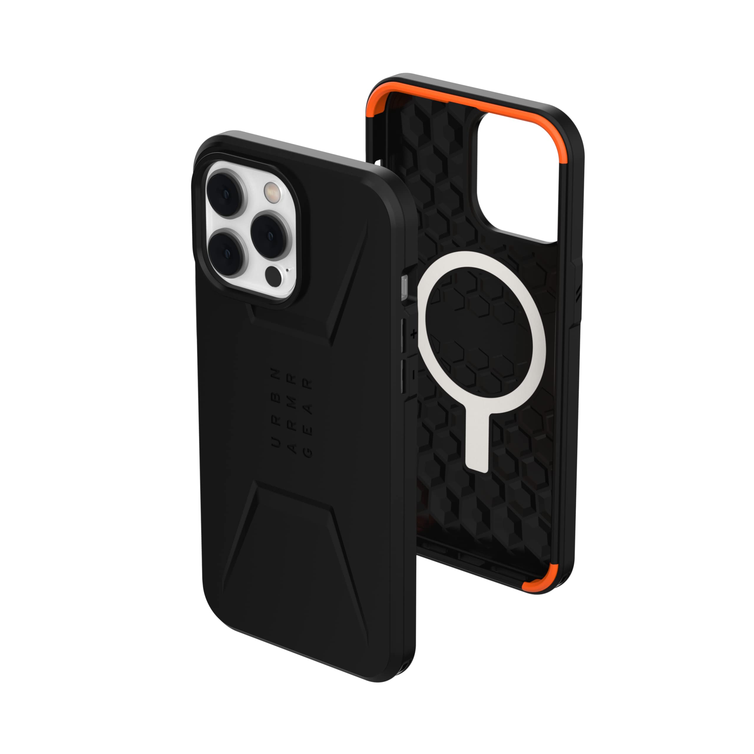 URBAN ARMOR GEAR UAG Designed for iPhone 14 Pro Max Case Blue Mallard 6.7" Civilian Build-in Magnet Compatible with MagSafe Charging Sleek Ultra Thin Slim Shockproof Protective Cover