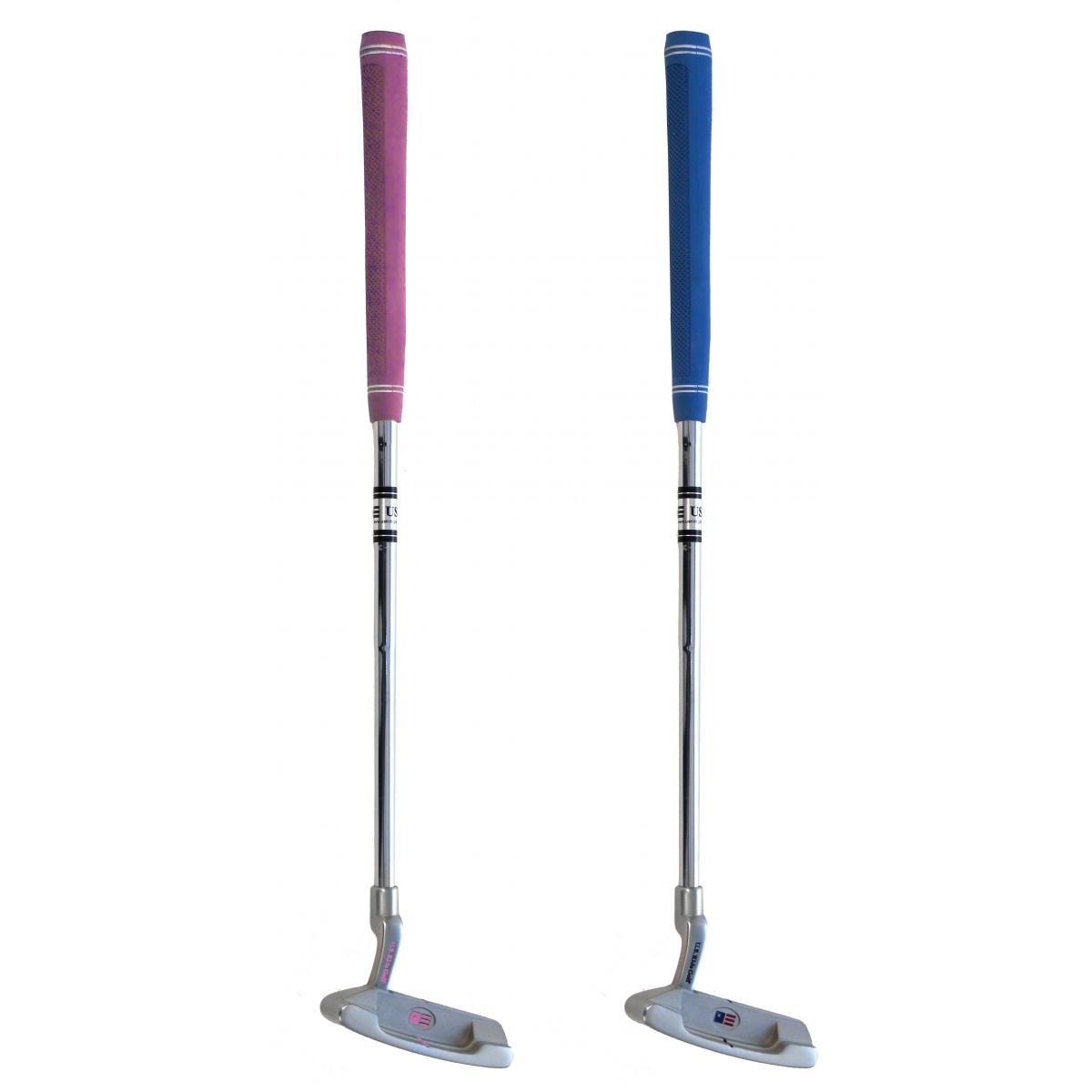 US Kids First Club Youth Golf Putter (Right Hand, Blue)