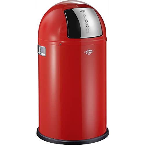 WESCO 175531-02 - 22 l - Rund - Metall - Kunststoff - Edelstahl - Stahl - Rot - Stahl - Manuell
